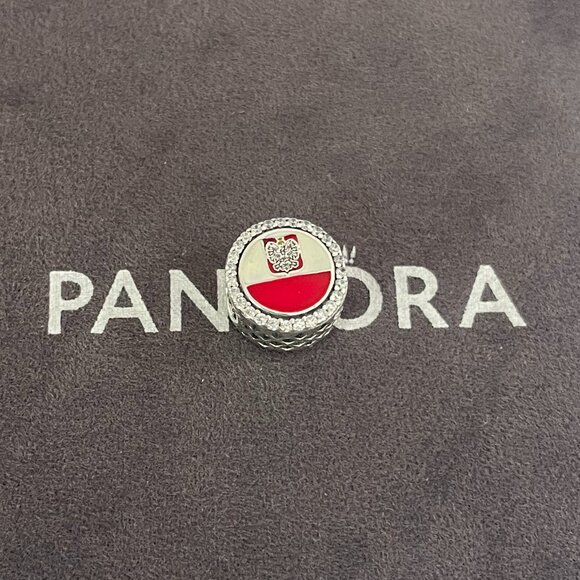 Pandora | Jewelry | Pandora Poland Flag Exclusive Charm | Poshmark